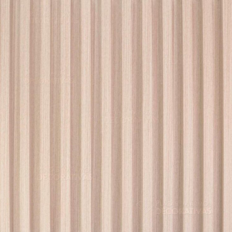 Listones decorativos de pvc efecto madera.