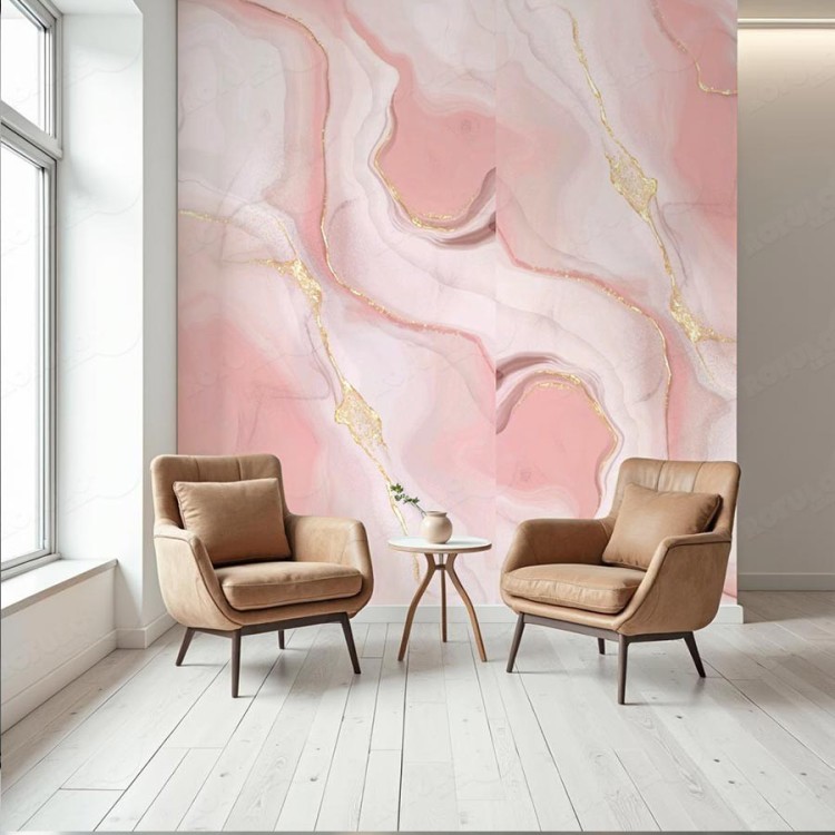 Panel decorativo mármol rosa